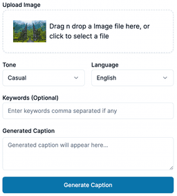 CaptionMyImage | Instantly Craft Captivating Captions for Social Media